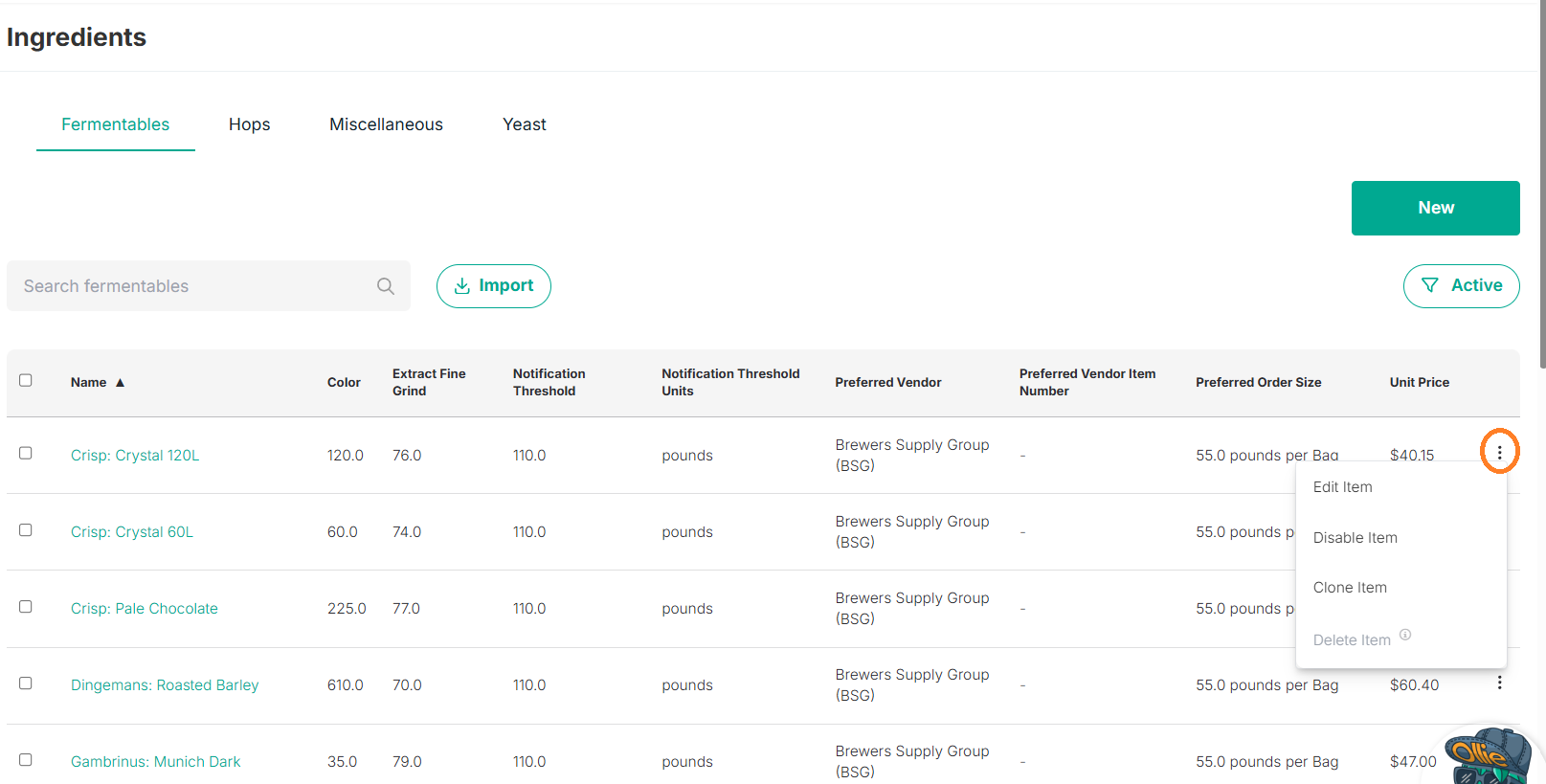 Notification Thresholds – Ollie Order Knowledge Base